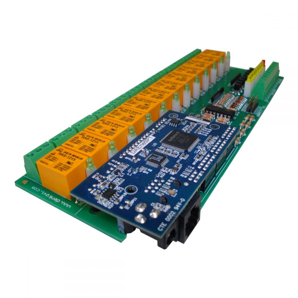 Ethernet I/O Relay Module - SNMP, Web, 12 relays
