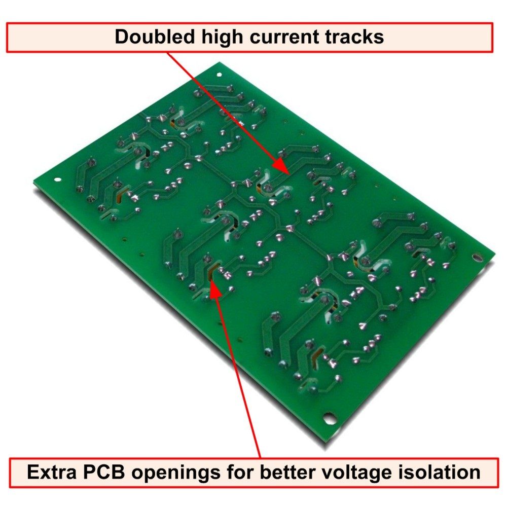 Relay card 24V - 6 channels for Raspberry PI, Arduino, PIC, AVR
